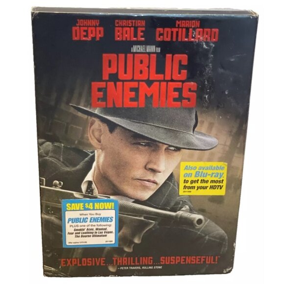 Universal Studio | Media | Public Enemies Dvd 209 Widescreen With ...
